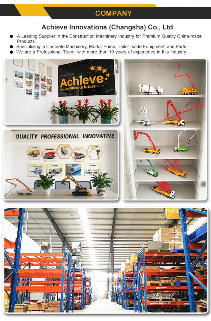 SANY 콘크리트 펌프 부품 PM OEM 유압 기어 펌프 달성